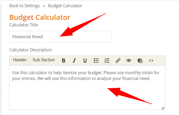 Budget Calculator: A Detailed Guide – AwardSpring Help Center