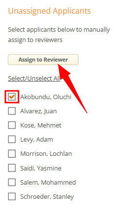 Configuring Reviewer Assignments – AwardSpring Help Center
