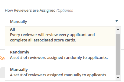 Configuring Reviewer Assignments – AwardSpring Help Center