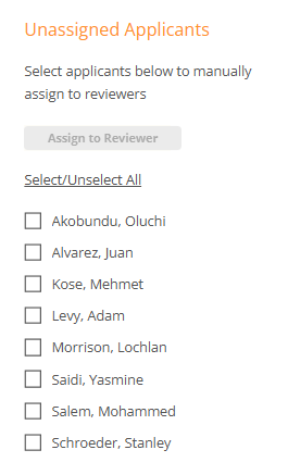 Configuring Reviewer Assignments – AwardSpring Help Center