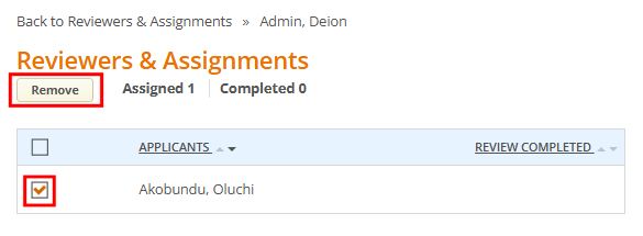 Configuring Reviewer Assignments – AwardSpring Help Center