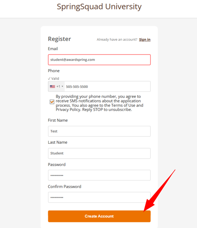 Applicant Guide – AwardSpring Help Center