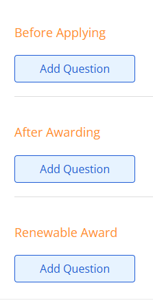 Configuring Instructional Text – AwardSpring Help Center