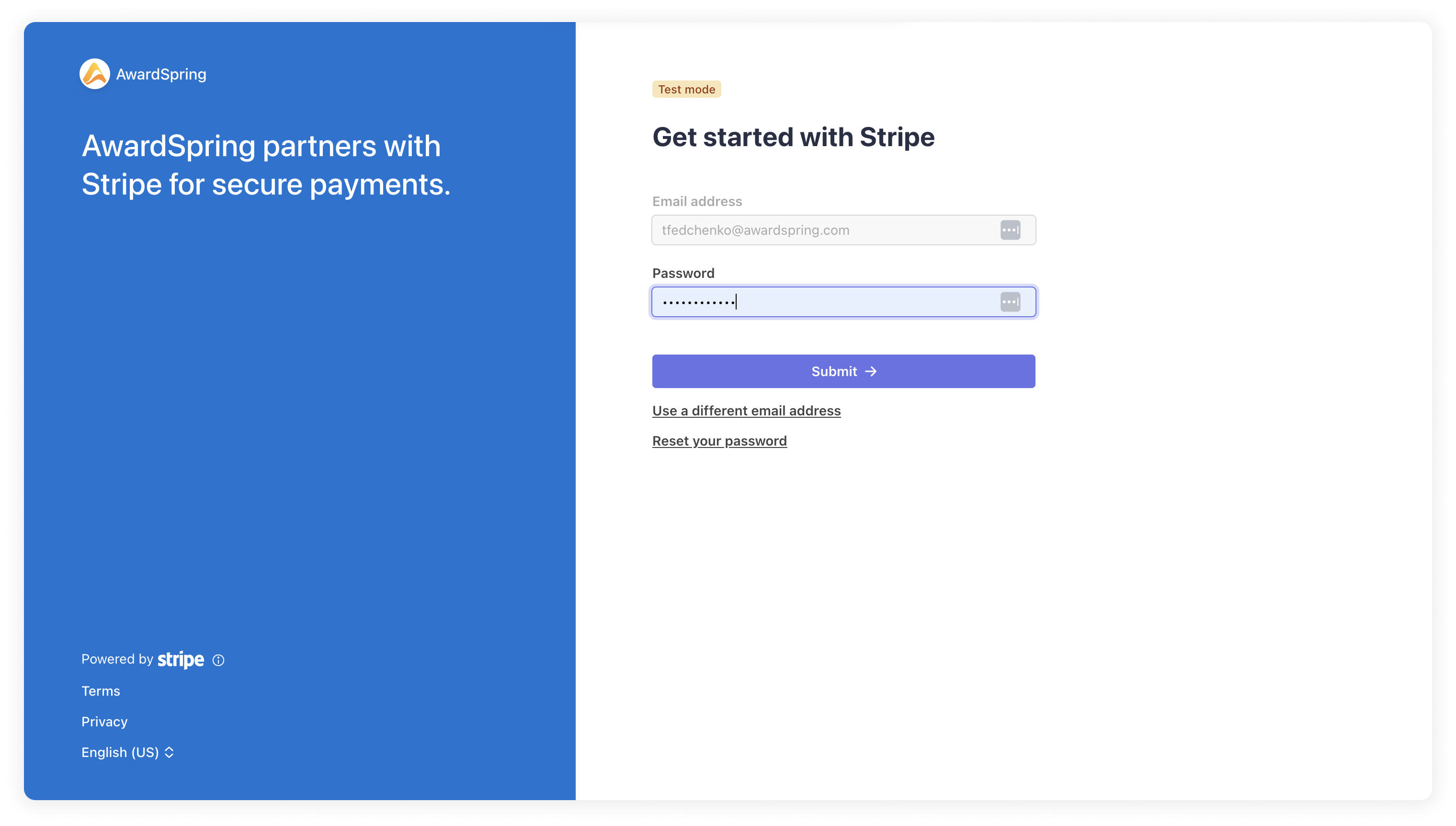 Stripe Onboarding Guide – AwardSpring Help Center