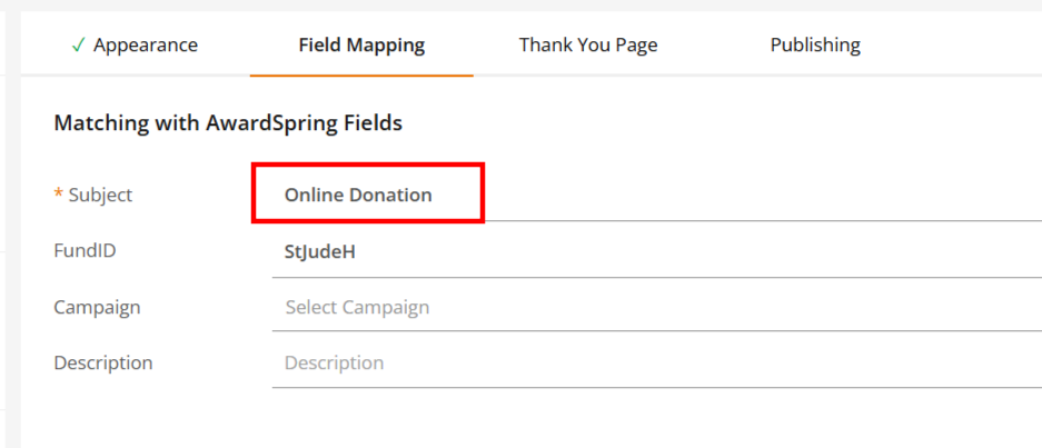 Payment Pages: A Detailed Guide – AwardSpring Help Center