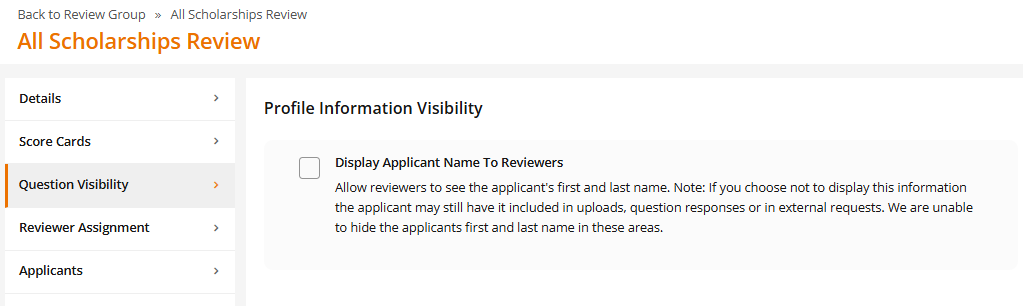 Review Groups: A Detailed Guide – AwardSpring Help Center