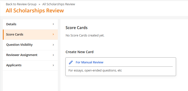 Review Groups: A Detailed Guide – AwardSpring Help Center