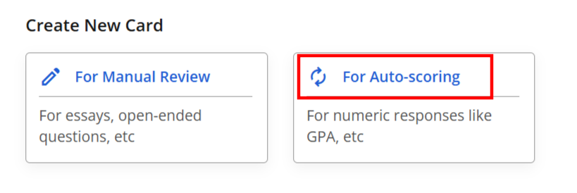 Configuring Score Cards – AwardSpring Help Center